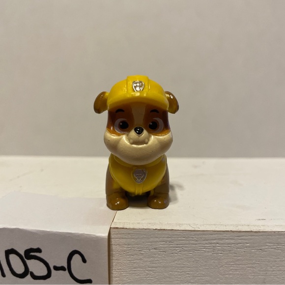 Nickelodeon | Toys | Nickelodeon Paw Patrol Rubble Mini Figurine 5 ...